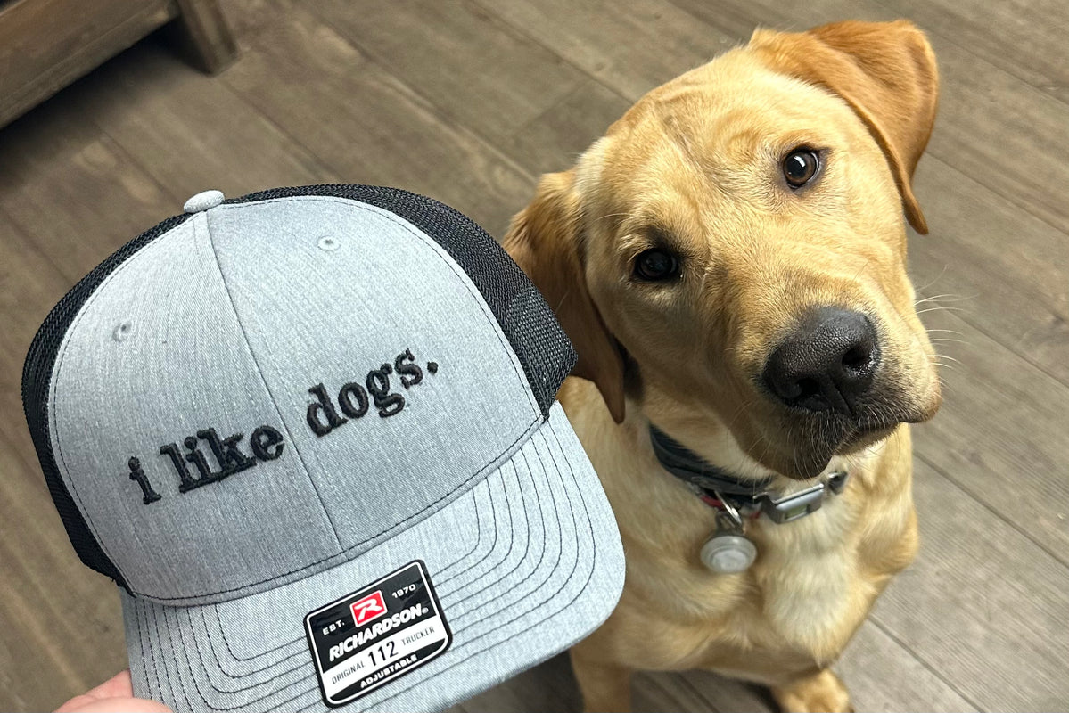 i like dogs. SnapBack Hat — 724 Custom Prints